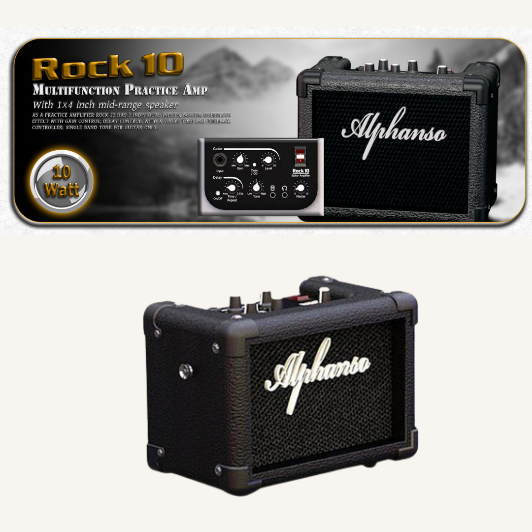 Alphanso Rock 10 Guitar amplifier - Guitar Paradise