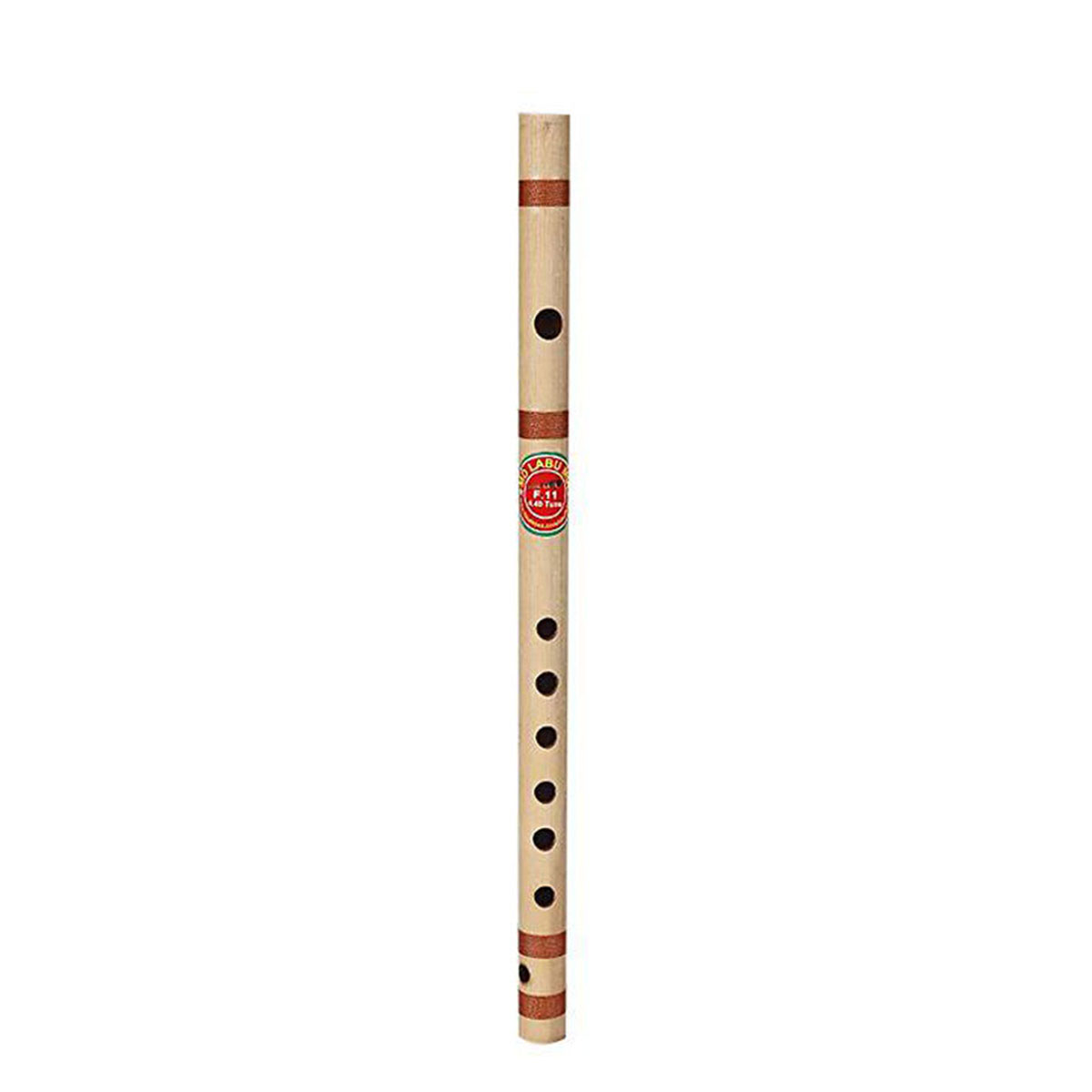 Bamboo F Natural Medium Flute For Beginner - Natural - Guitar Paradise
