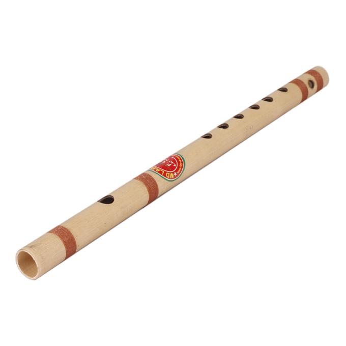 Bamboo F Natural Medium Flute For Beginner - Natural - Guitar Paradise