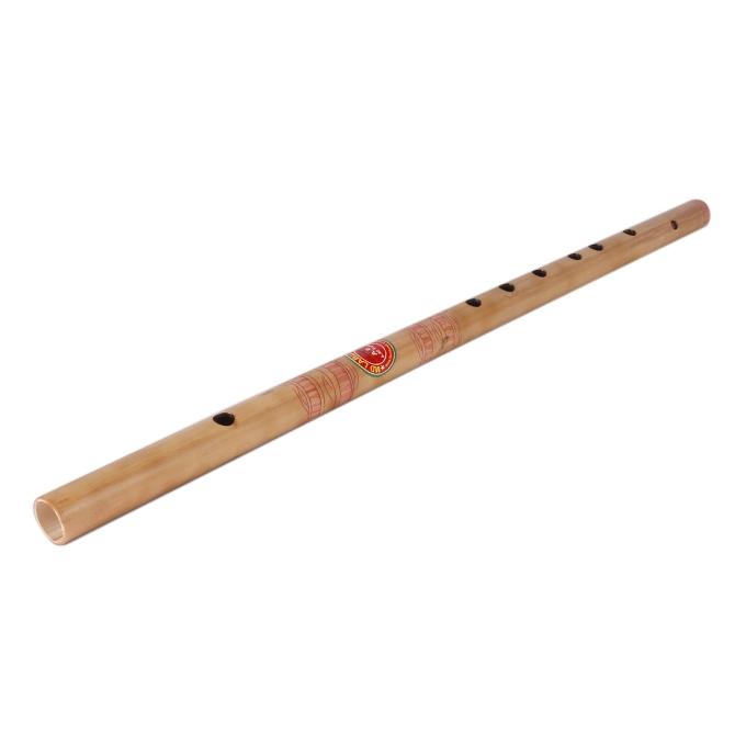 Bamboo Traditional Designed Flute A6 - Natural - Guitar Paradise