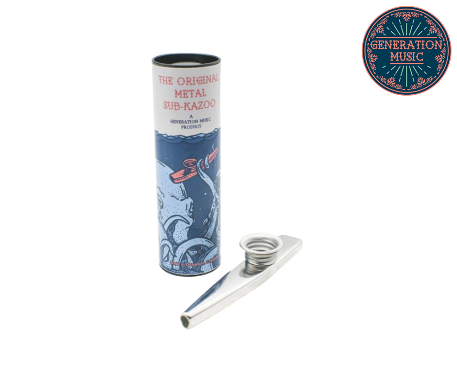 Original Generation Metal Sub-Kazoo - Silver - Guitar Paradise