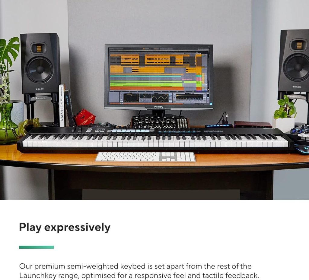 Novation Launchkey 88 88-key Keyboard Controller - Guitar Paradise
