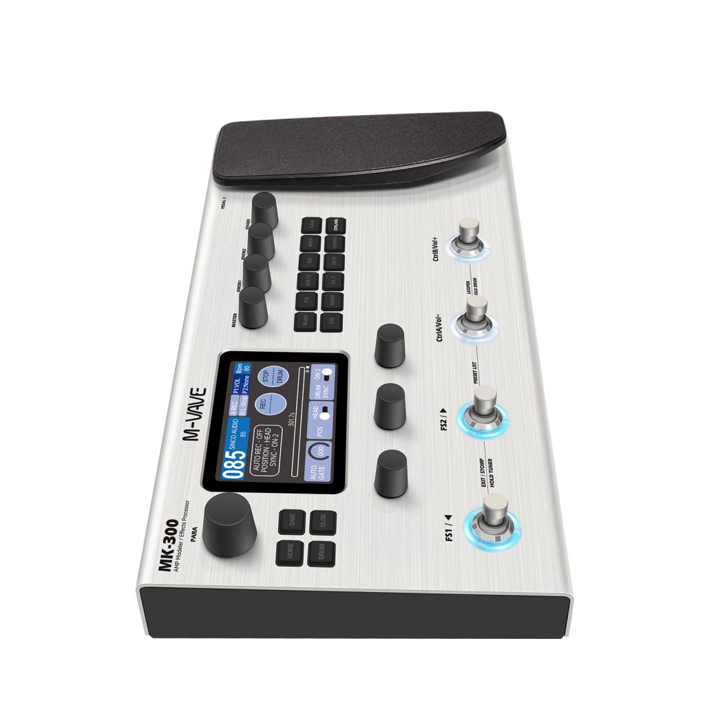 M-VAVE Bluetooth MIDI Foot Controller (Model: MK-300) | 4-Switch ...