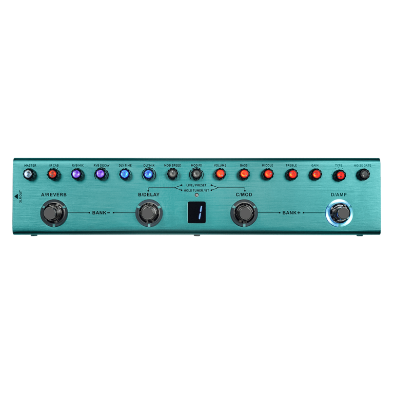 M‑VAVE Guitar Multi‑Effects Pedal (Model: TANK‑G) | Portable ...