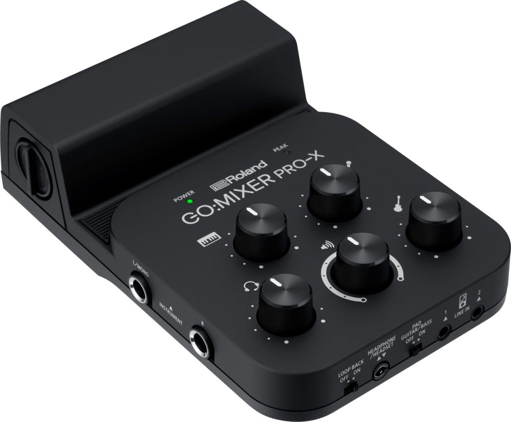 Roland GO:MIXER PRO-X Audio Mixer for Smartphones - Guitar Paradise