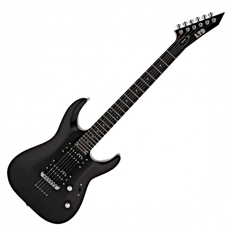 ESP LTD MH-10 Electric Guitar - Black - Guitar Paradise
