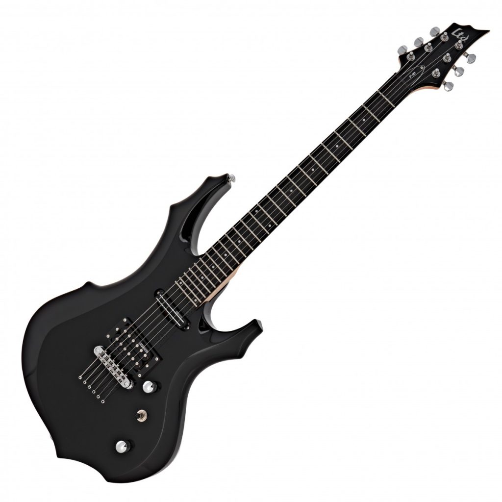 ESP GUITARS ESP F-10 Metal Electric Guitar Kit Black with Gig Bag ...